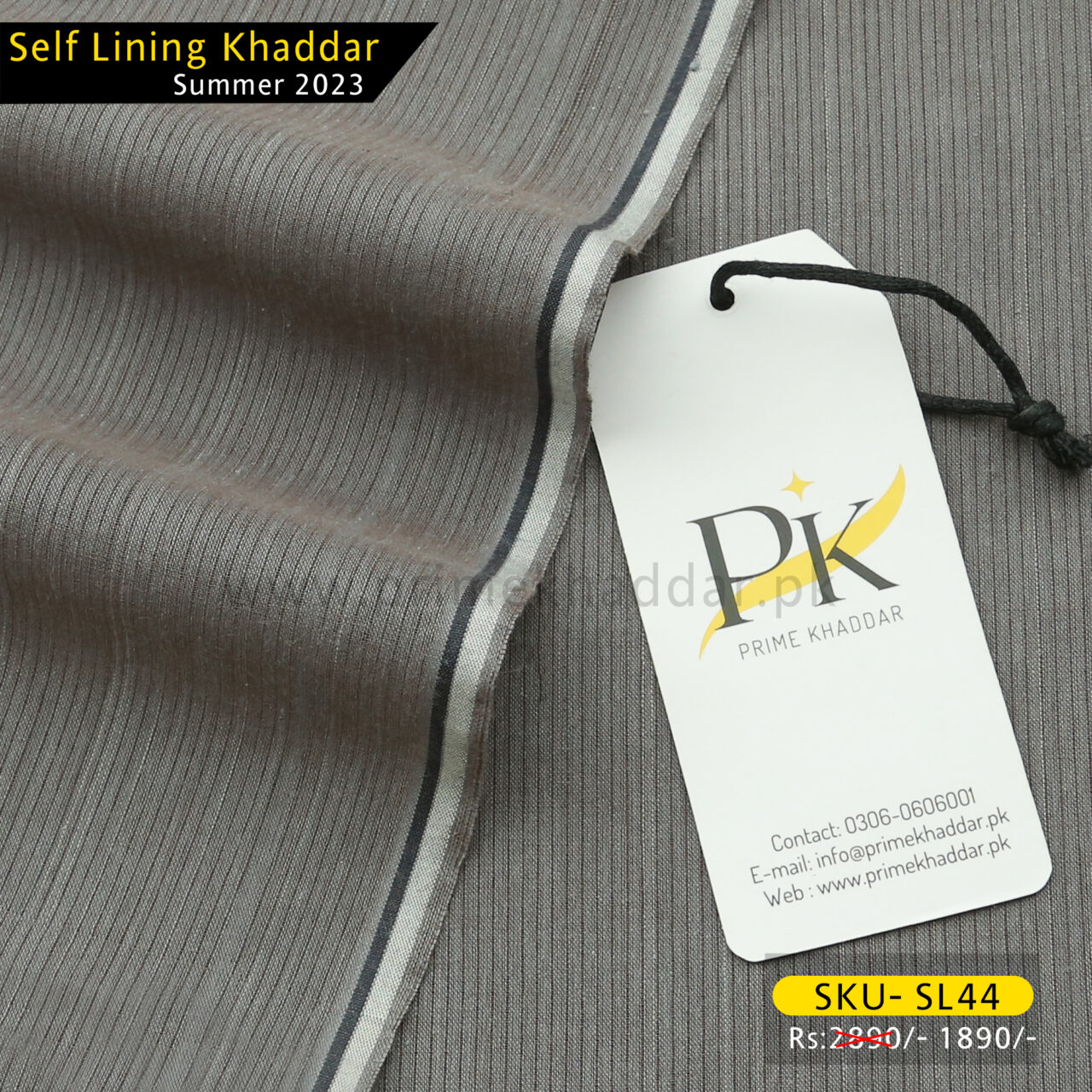Self Lining Khaddar SL44 - Prime Khaddar
